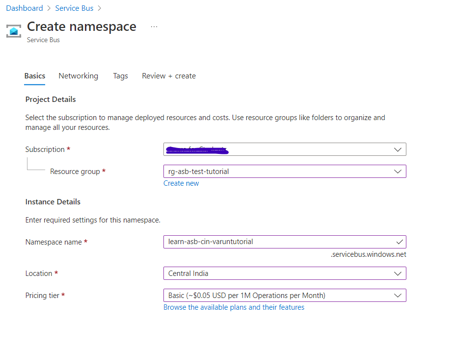 Receiving Azure Service Bus Messages Using Queues
